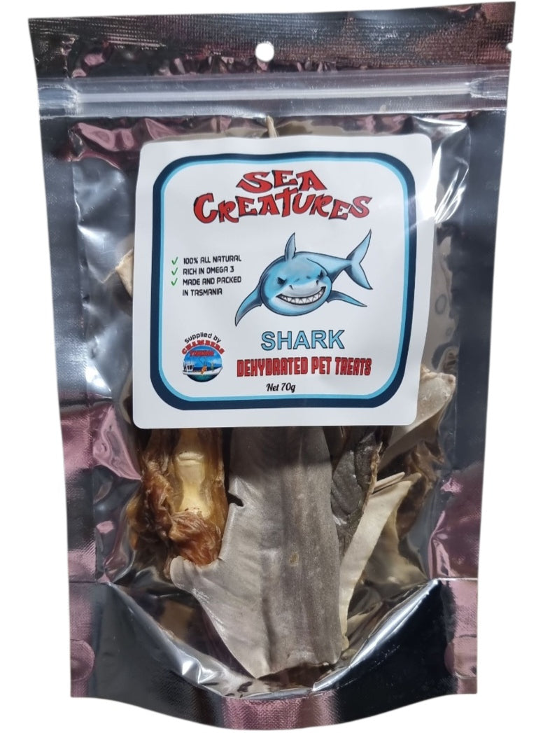 Shark - Dehydrated Treats for Dogs – Wild-Caught & Natural – Sea Creatures